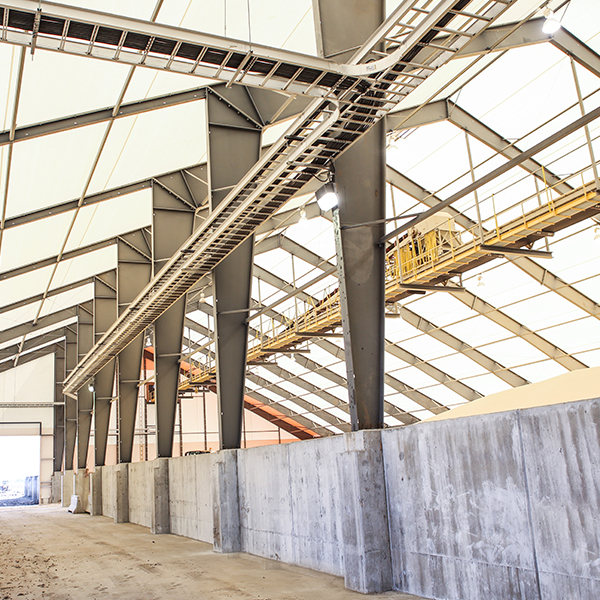 Durable Fabric Buildings for Mining Structures