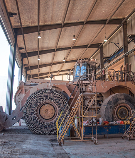Durable Fabric Buildings for Mining Structures