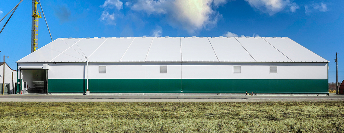 Custom Fabric Structures & Pricing from Legacy Building Solutions